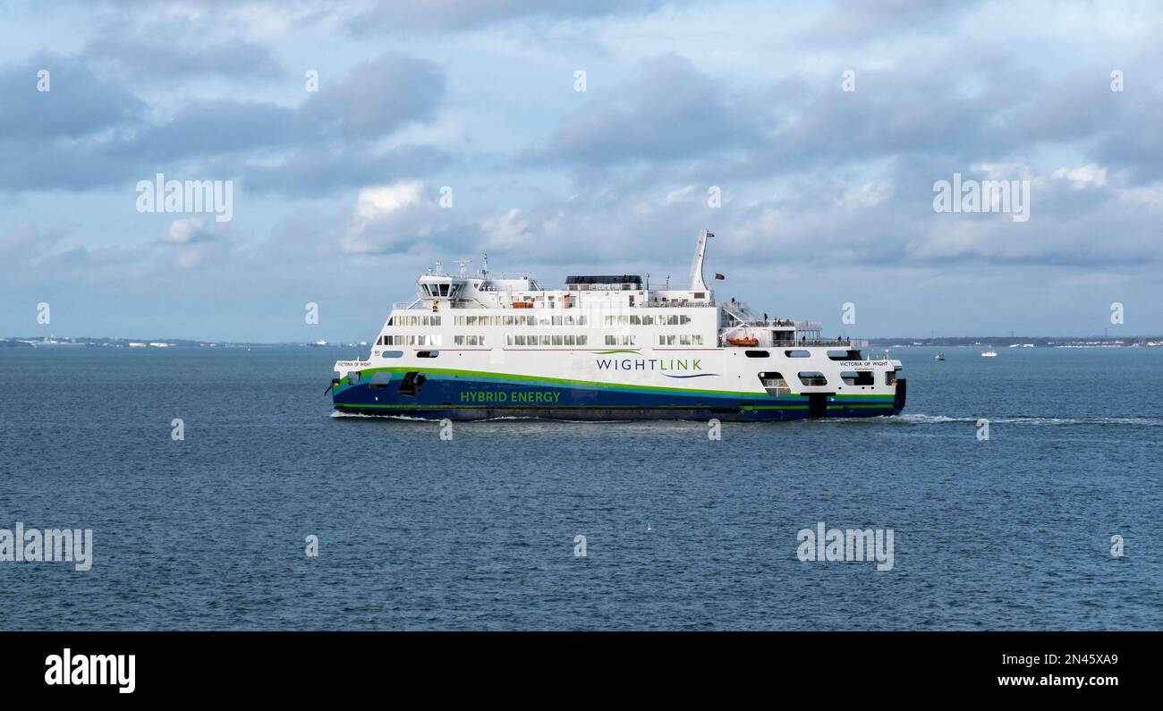 Car ferry victoria wight hi-res stock photography and images - Alamy