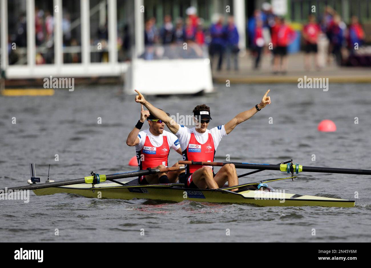 Lightweight Men's Pair of Switzerland Simon Niepmann and Lucas Tramer ...