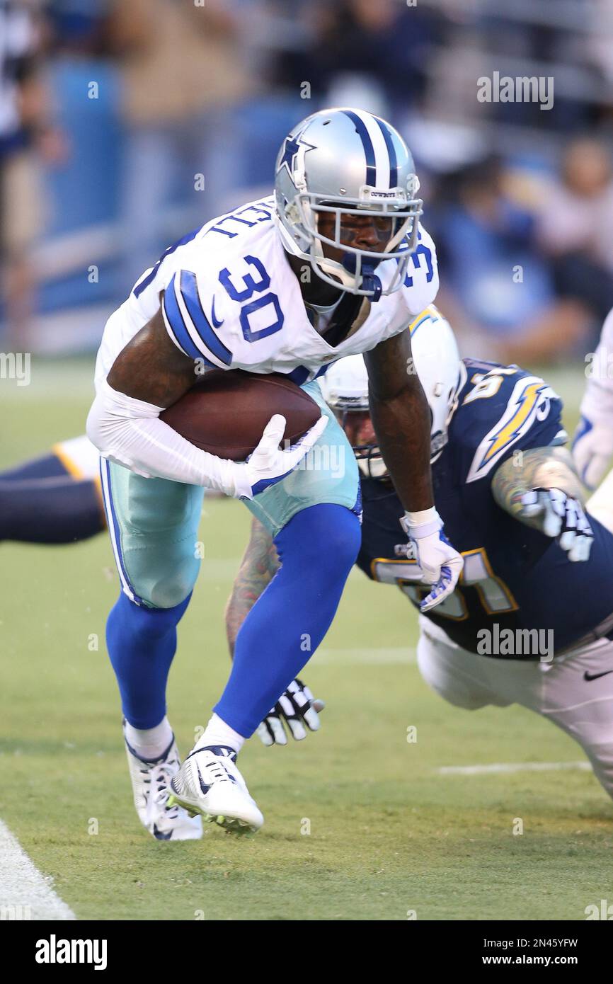 Dallas Cowboys cornerback Terrance Mitchell #30 against the San Diego ...