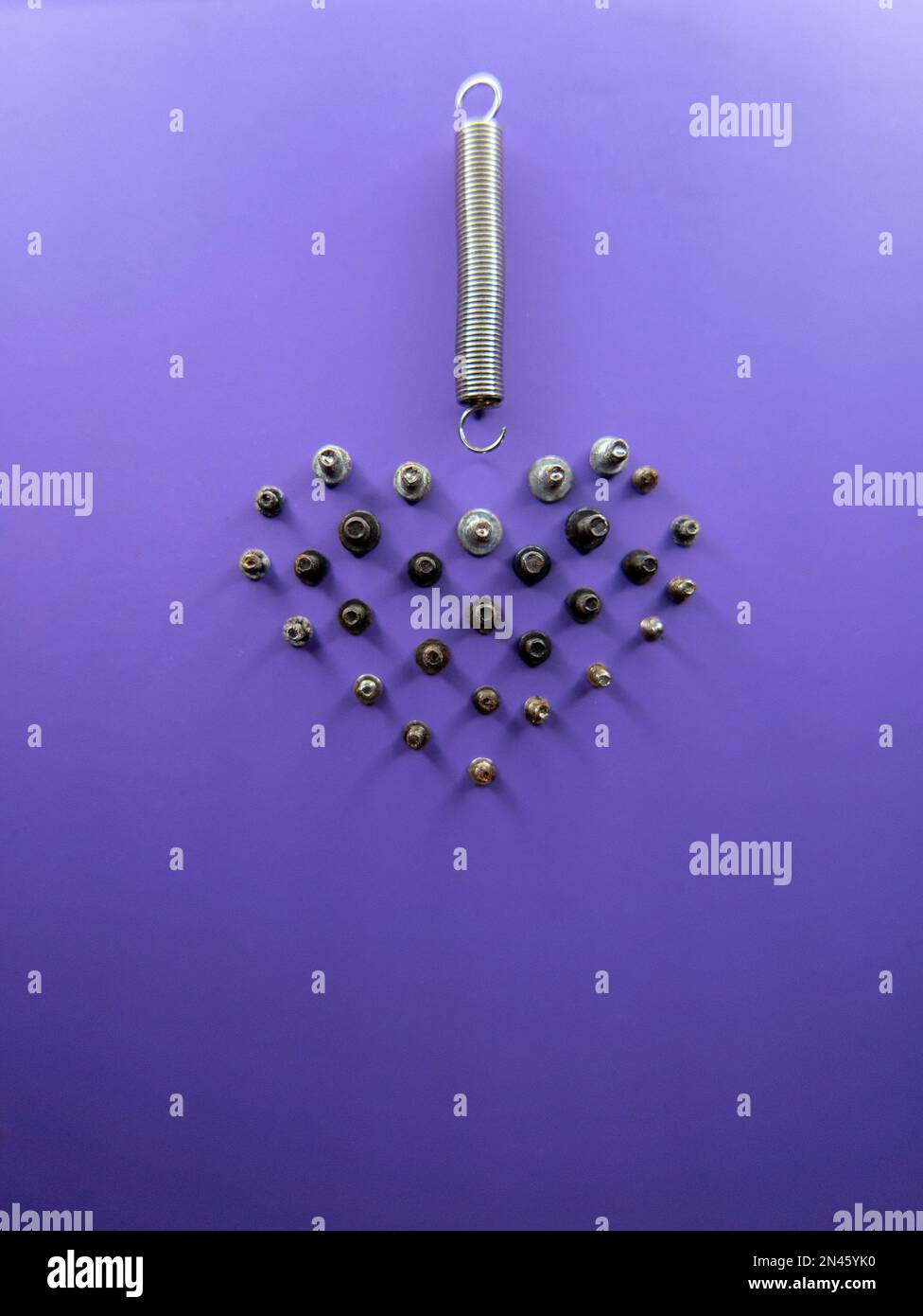 Tension spring hi-res stock photography and images - Alamy