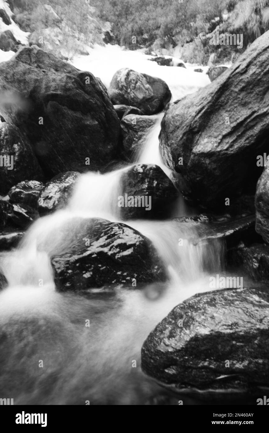 Surrounded by stones Black and White Stock Photos & Images - Alamy