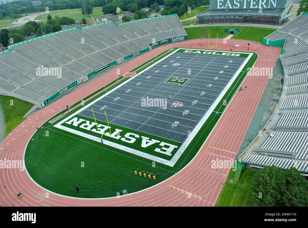 This undated photo released by Eastern Michigan University shows an ...