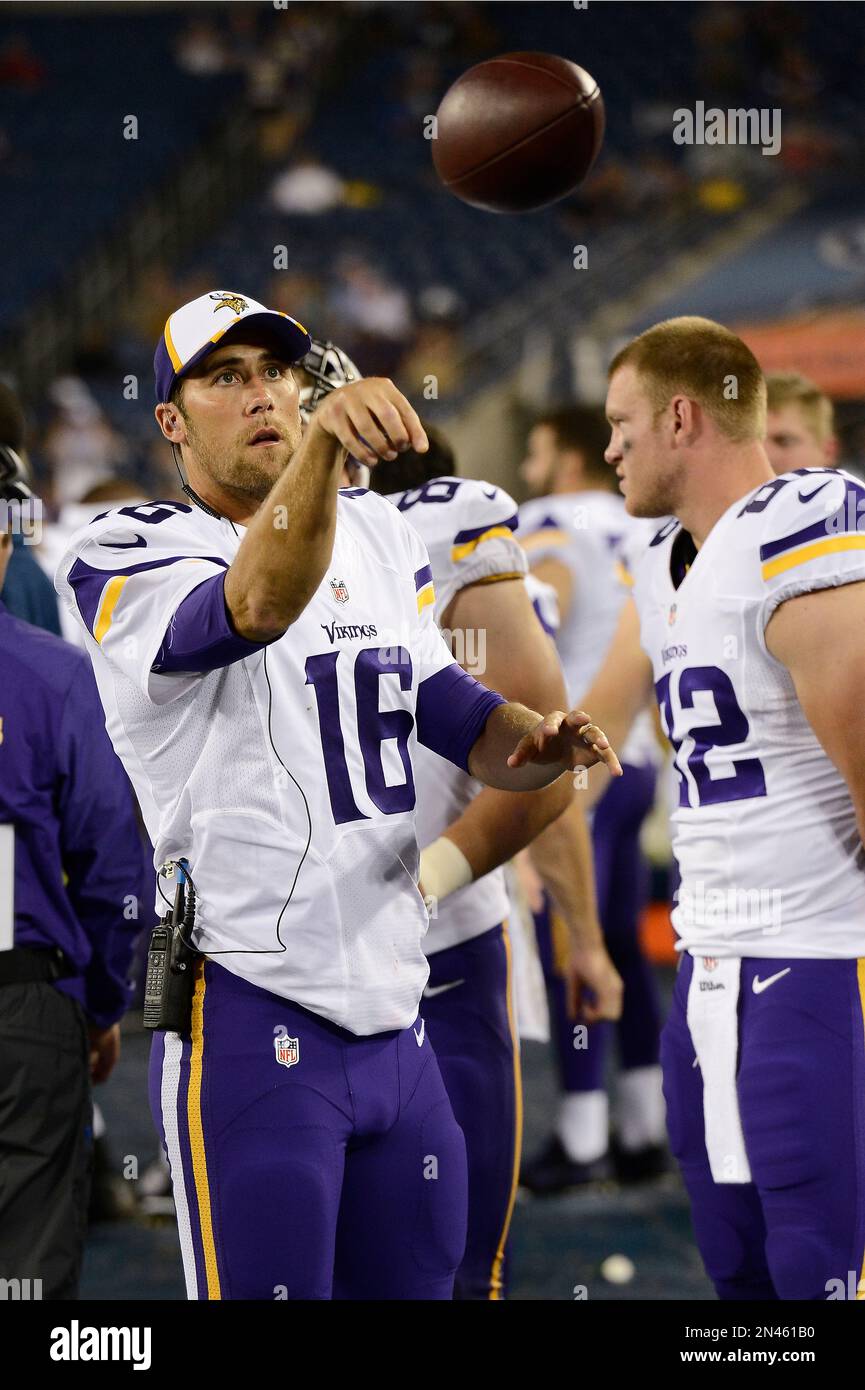 Matt Cassel Vikings Preseason