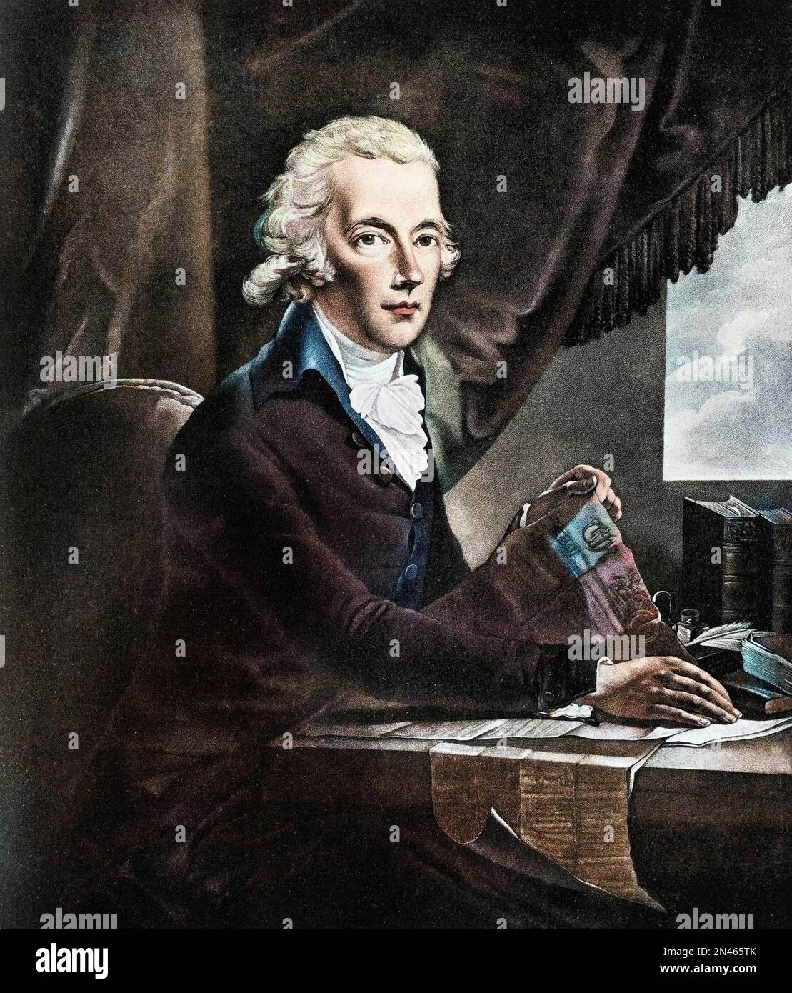 Portrait de william pitt hi-res stock photography and images - Alamy