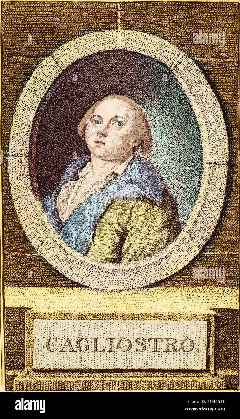 Comte de cagliostro hi-res stock photography and images - Alamy