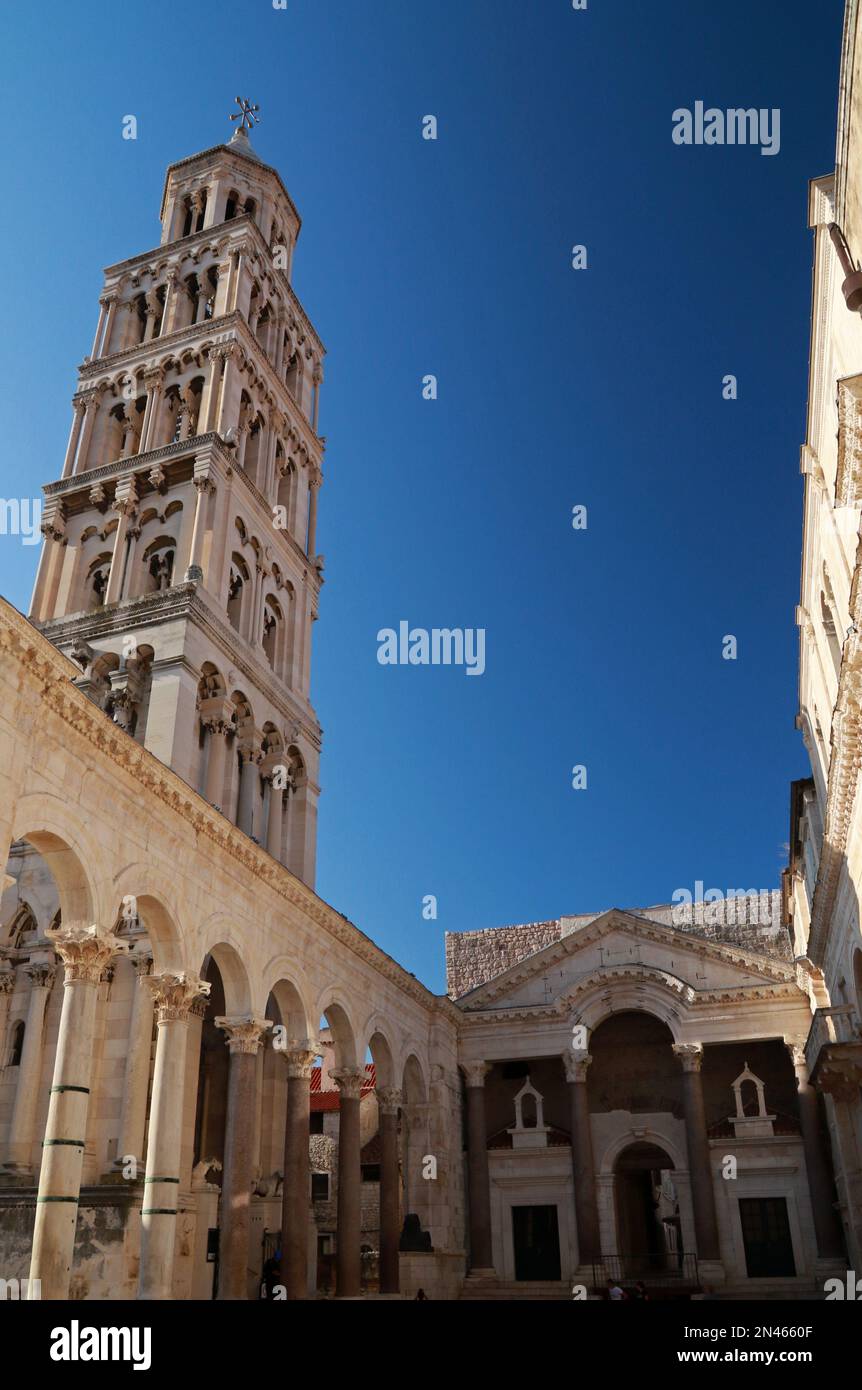 Cathedral of Saint Domnius, Split, Croatia Stock Photo - Alamy
