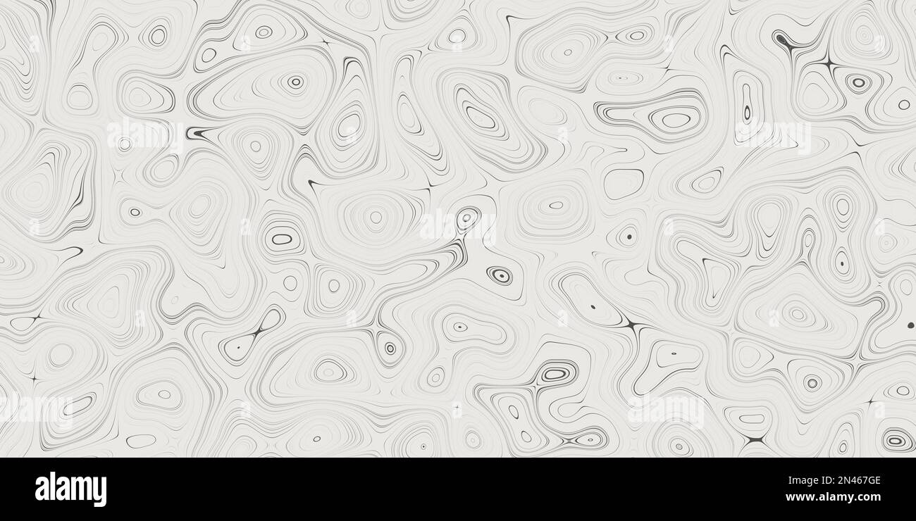 Brown topography or cartography map graphic background with thin dark ...