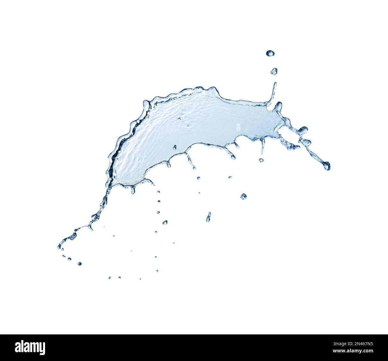 Water splash style on Cut Out Stock Images & Pictures - Alamy