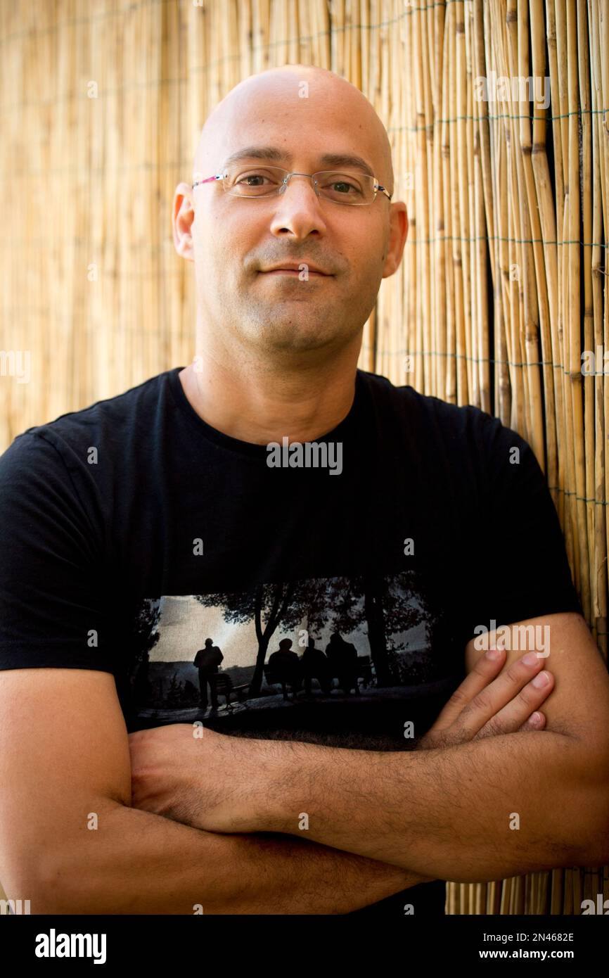 Director Sharon Maymon poses for photographs following an interview ...