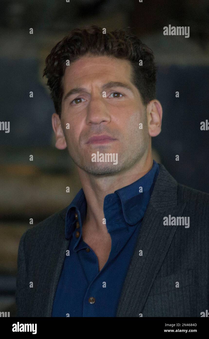 U.S actor Jon Bernthal during a photo call for the film, Fury, at the ...