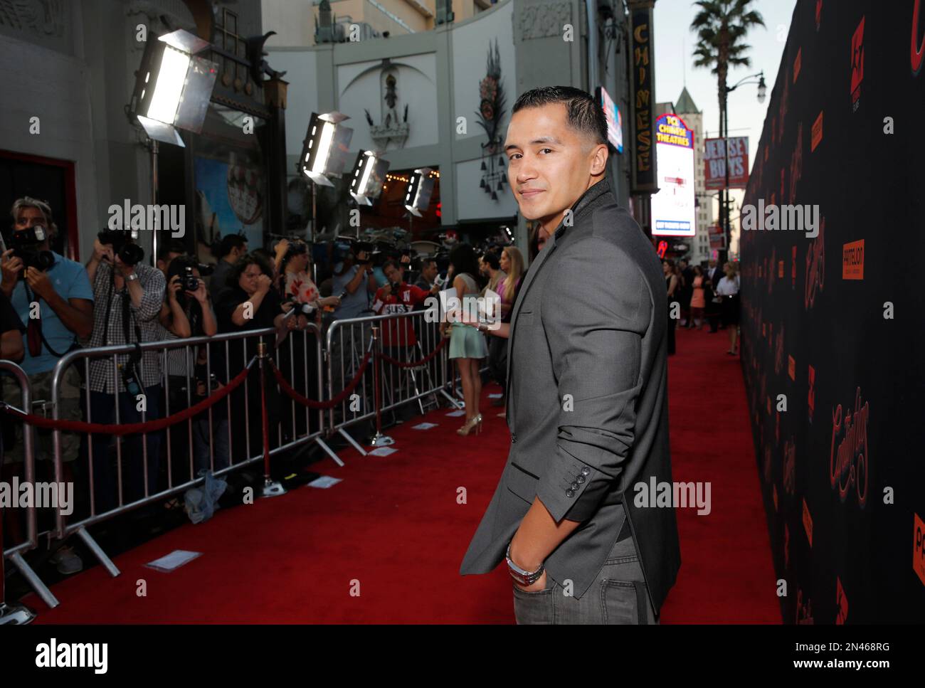 Rick Mancia attends the premiere of Pantelion Film's 'Cantinflas' at ...