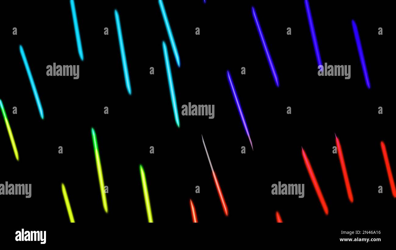 Colorful wave line with dash. Abstract wavy multi color geometric mesh ...