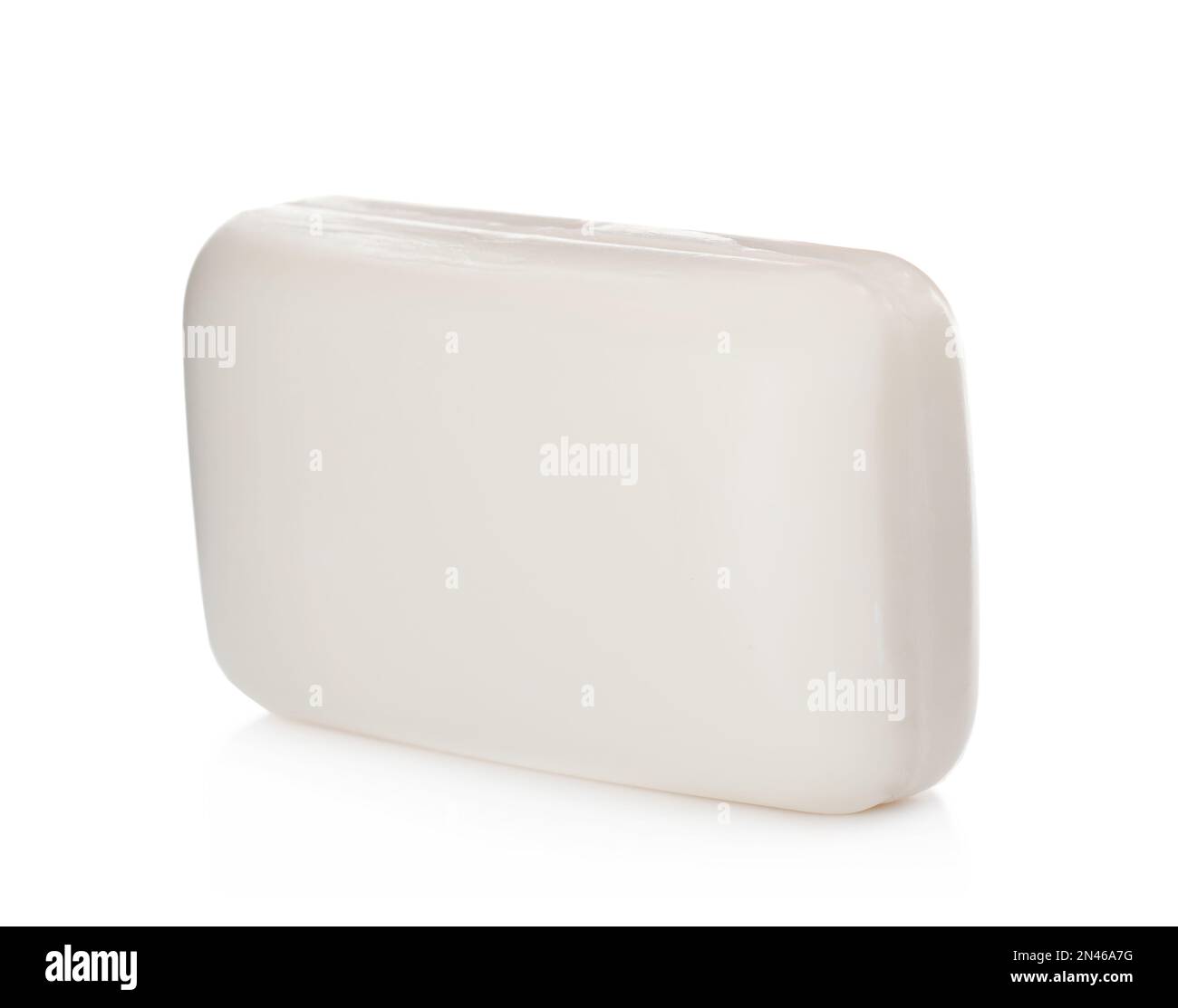 Soap bar on white background. Personal hygiene Stock Photo - Alamy