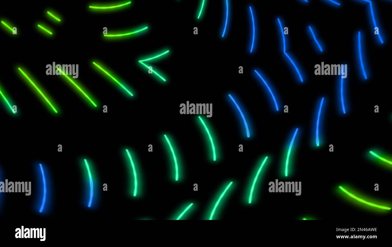 Colorful wave line with dash. Abstract wavy multi color geometric mesh ...