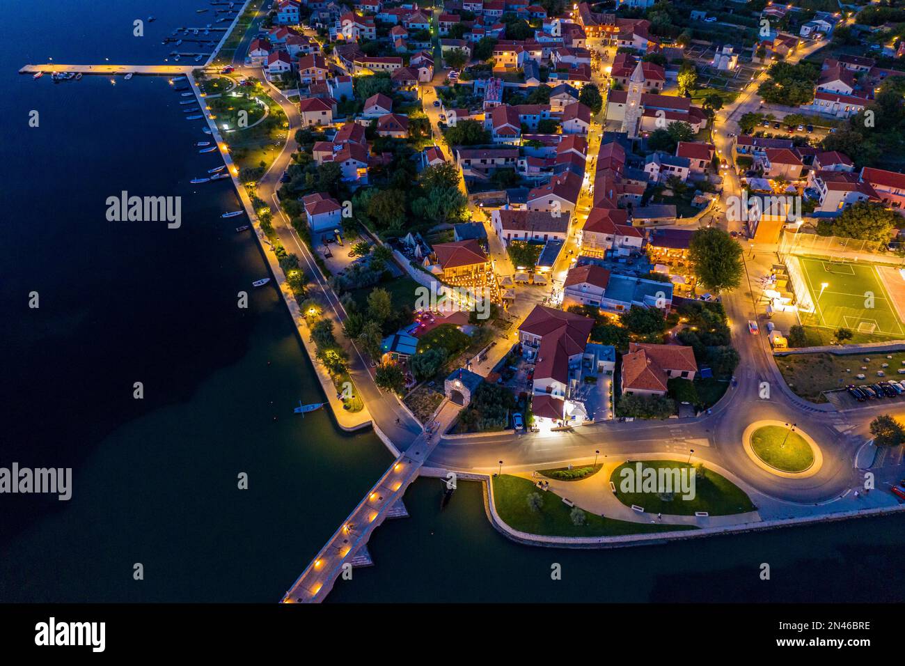 City of Nin Stock Photo - Alamy