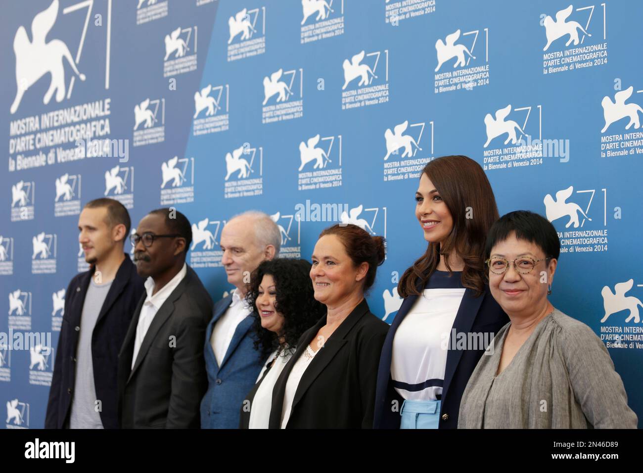 From left, Roberto Minervini, Mahamat-Saleh Haroun, David Chase, Alin ...