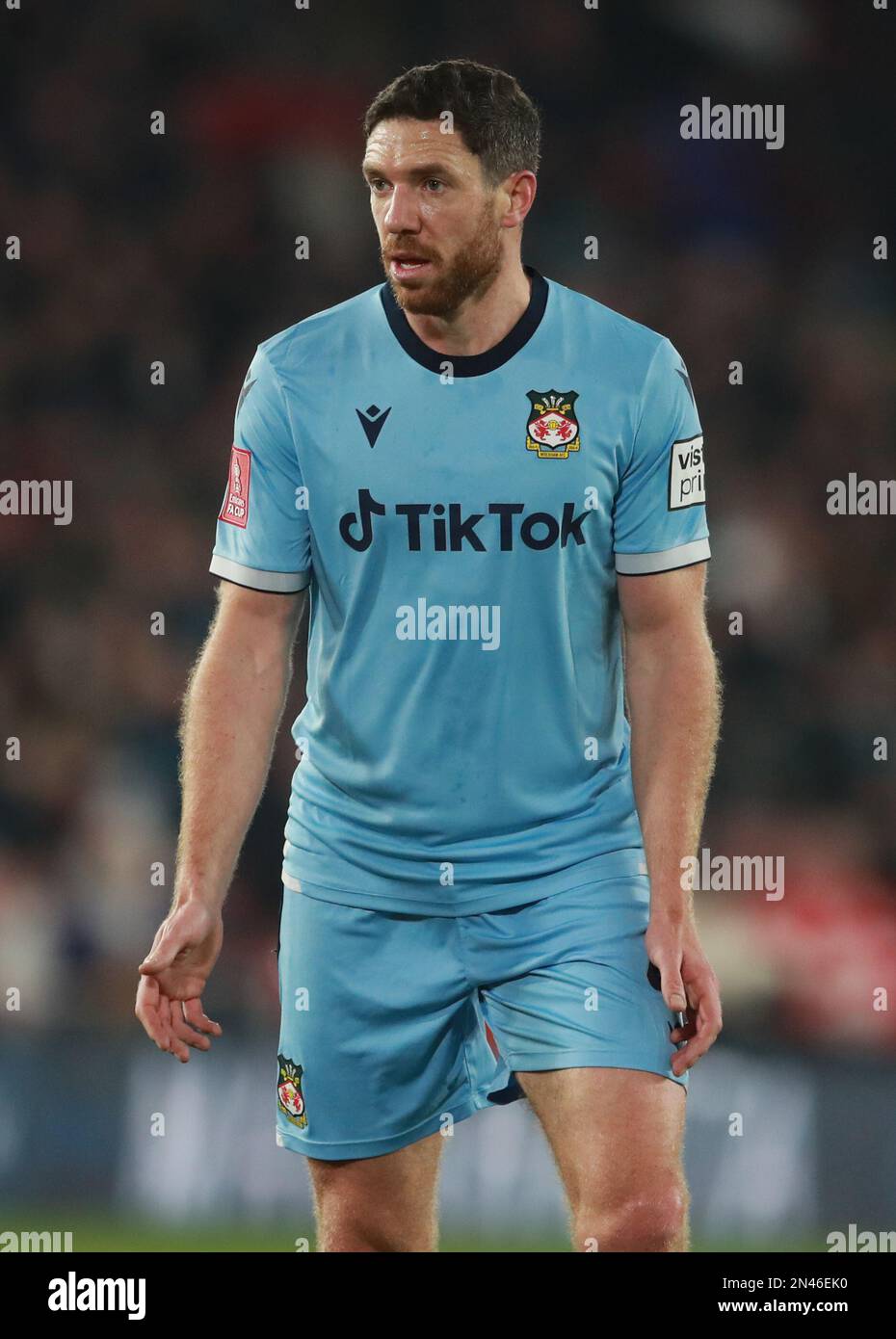 Wrexham 2023 fa cup hi-res stock photography and images - Alamy