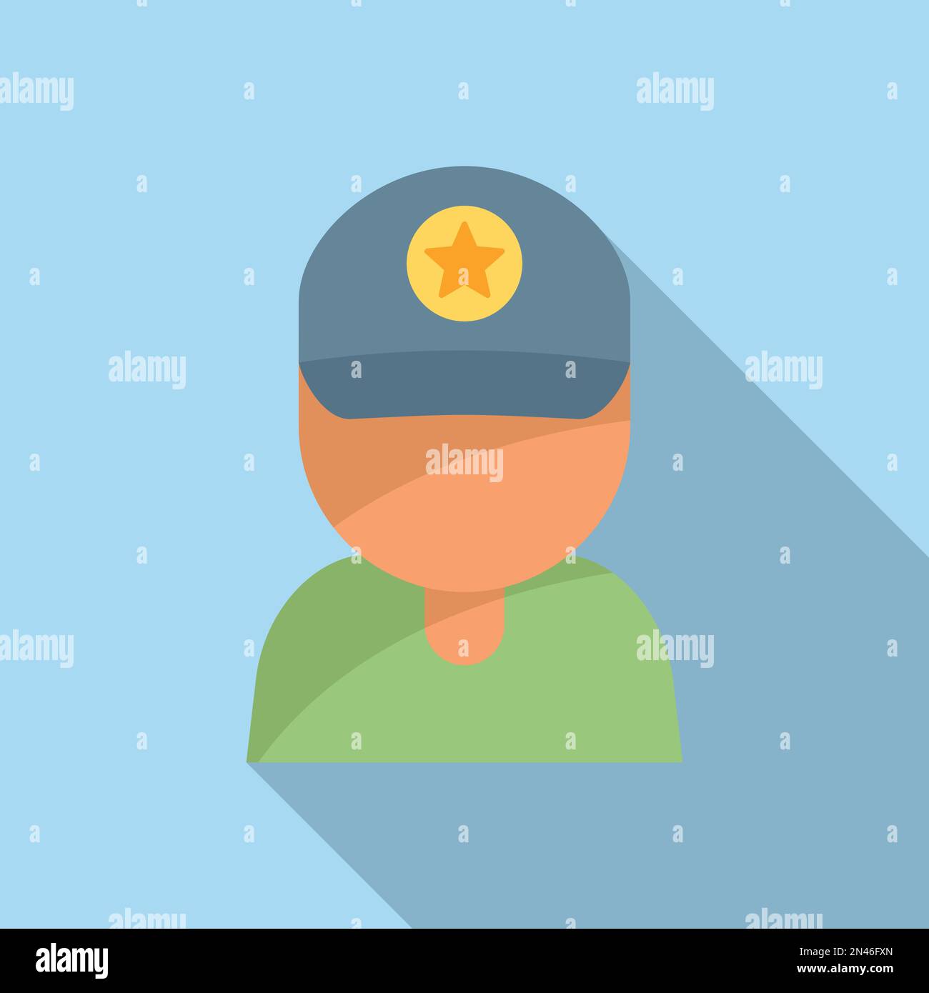 Man brand ambassador icon Stock Vector Images - Alamy