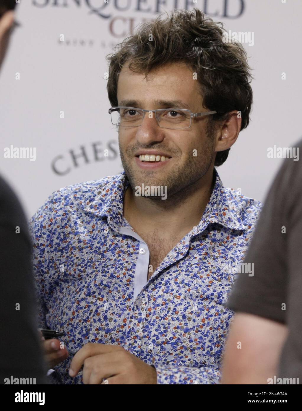 The worlds number two ranked Grandmaster Levon Aronian at the Chess ...