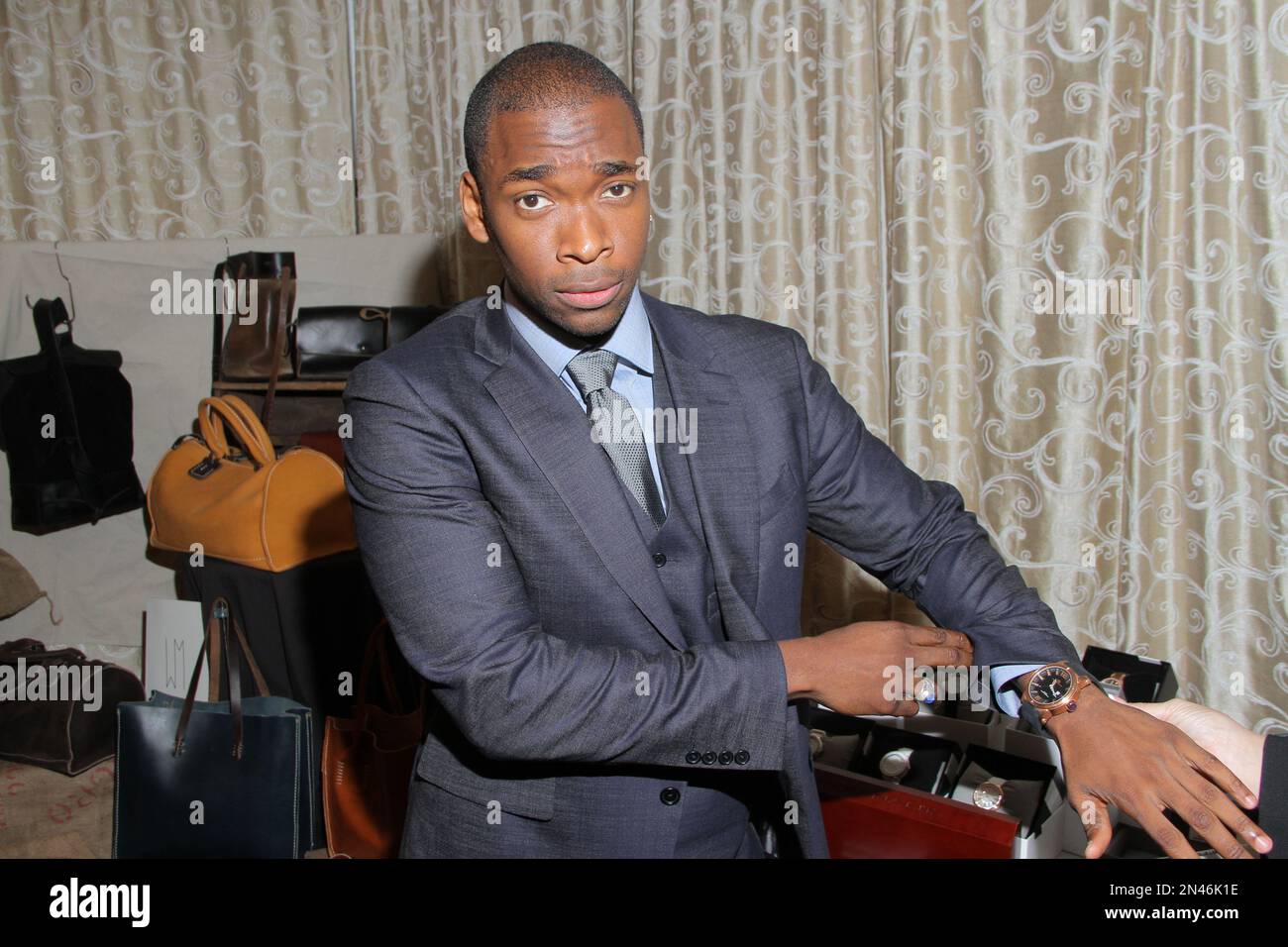 Jay Pharoah in Backstage Creations Suites at the 66th Primetime Emmy ...