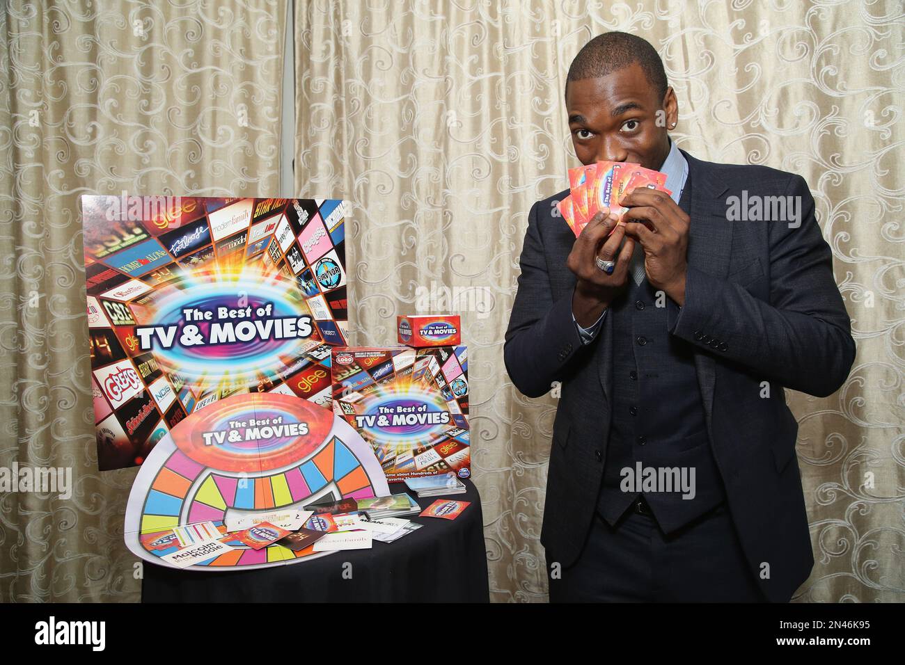 Actor Jay Pharoah in Backstage Creations Suites at the 66th Primetime ...