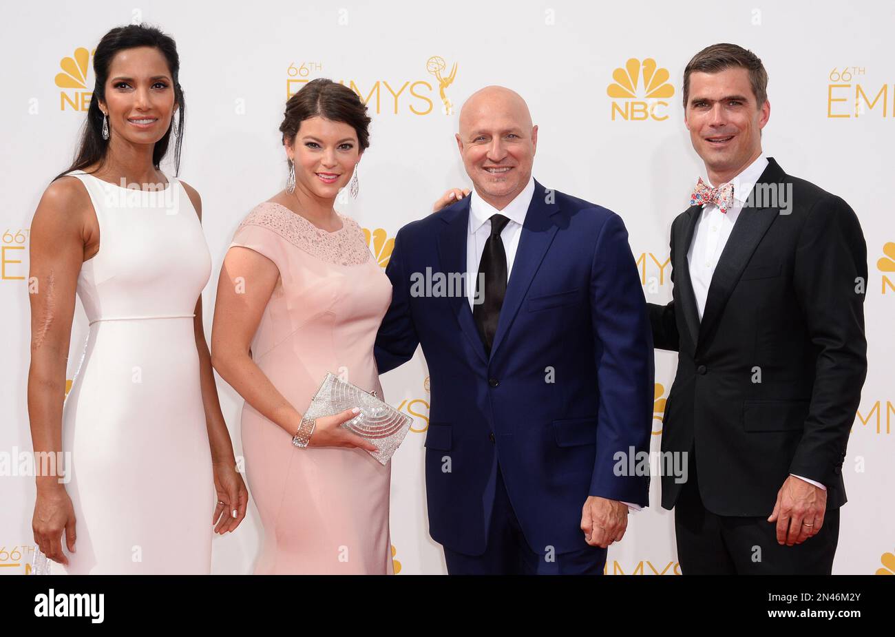Padma Lakshmi, from left, Gail Simmons, Tom Colicchio and Hugh Acheson ...