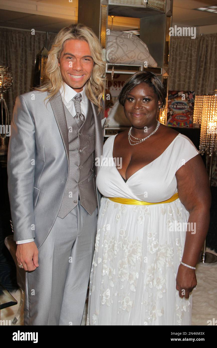 Sparkle Josh Johnson, left, and actress Retta in Backstage Creations ...