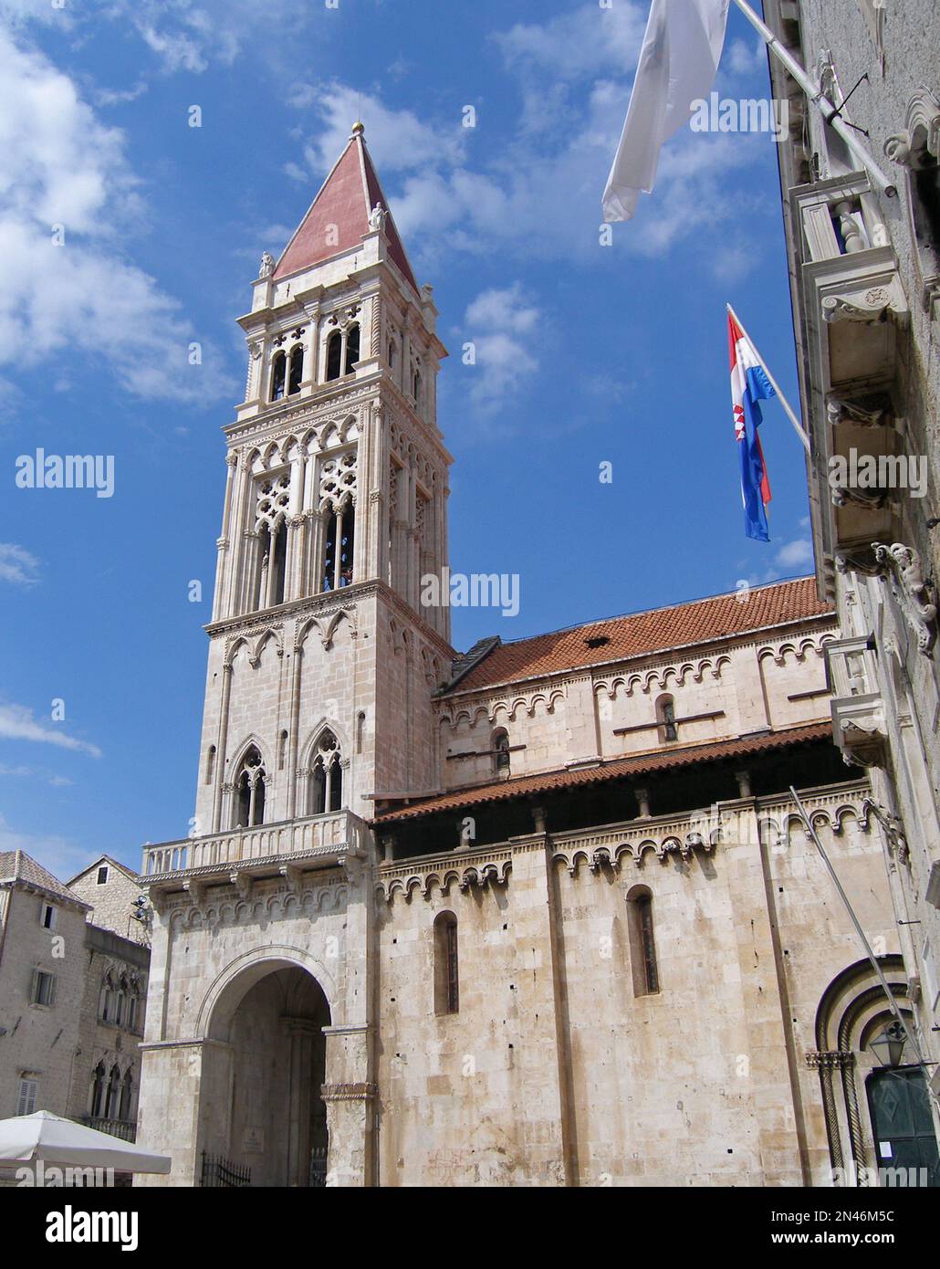 Cathedral of St. Lawrence, Trogir Cathedral in Croatia Stock Photo - Alamy
