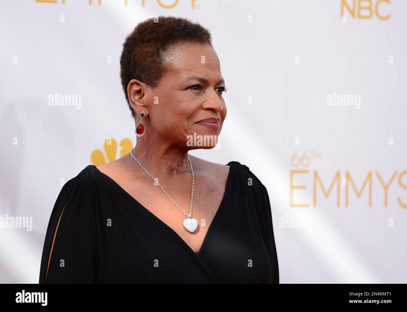 Michelle Hurst arrives at the 66th Annual Primetime Emmy Awards at the ...