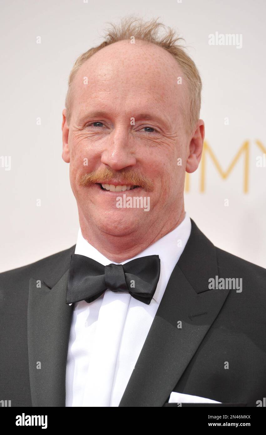 Matt Walsh arrives at the 66th Annual Primetime Emmy Awards at the ...