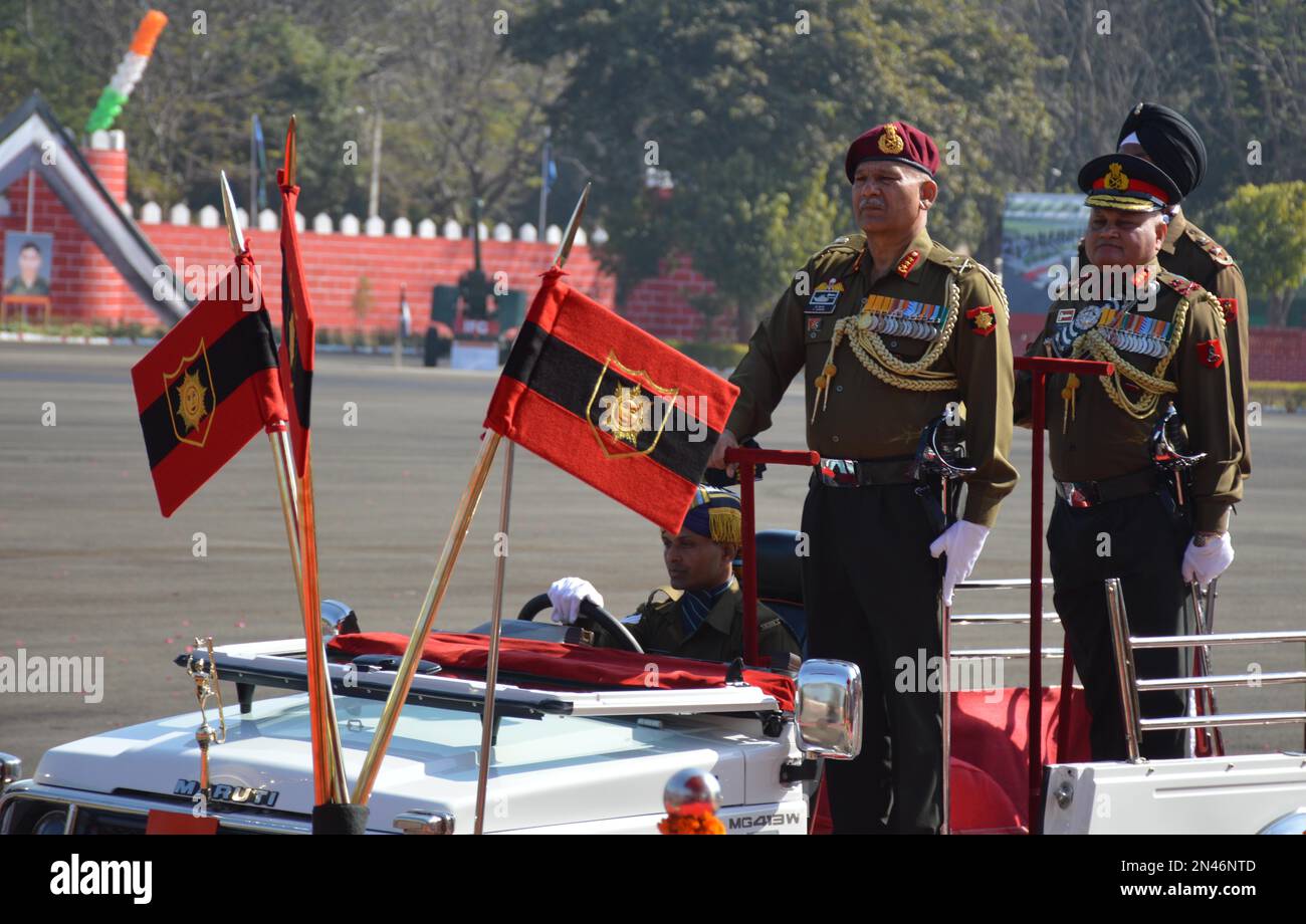 INDIA, JABALPUR, 8th FEBRUARY : Lieutenant General Yogendra Dimri ...