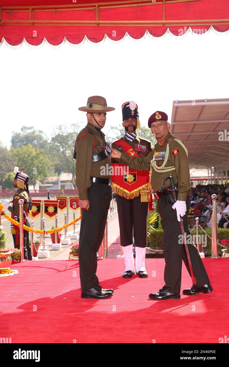 INDIA, JABALPUR, 8th FEBRUARY : Lieutenant General Yogendra Dimri ...