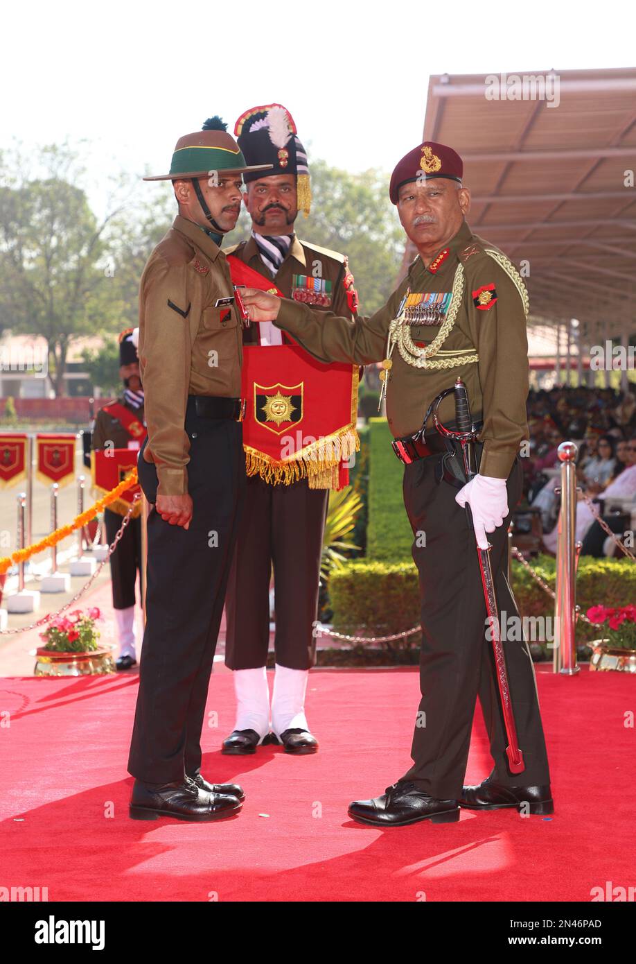 INDIA, JABALPUR, 8th FEBRUARY : Lieutenant General Yogendra Dimri ...