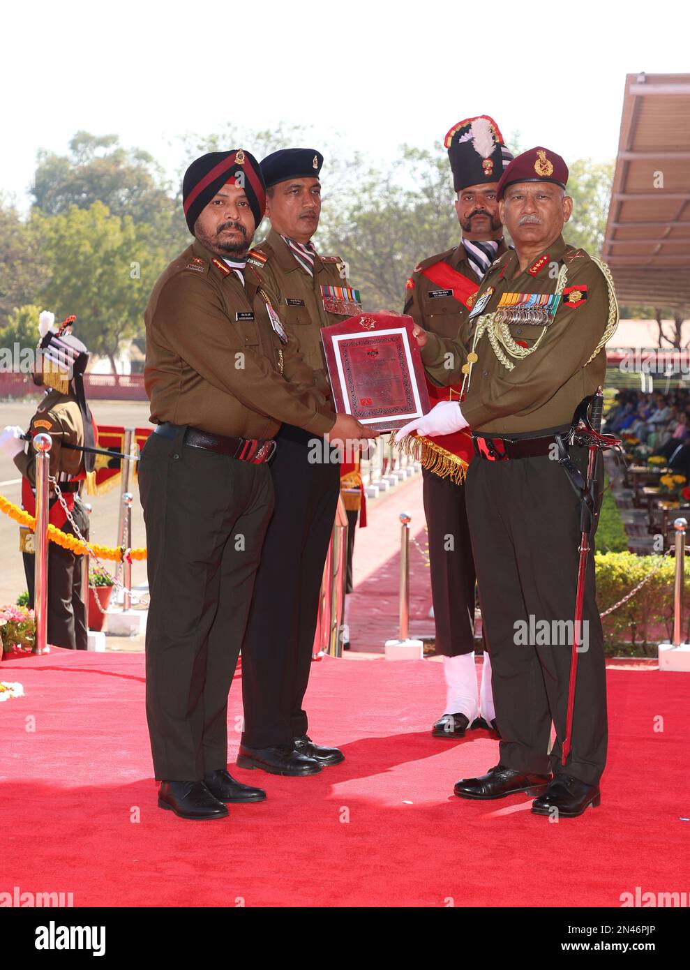 INDIA, JABALPUR, 8th FEBRUARY : Lieutenant General Yogendra Dimri ...
