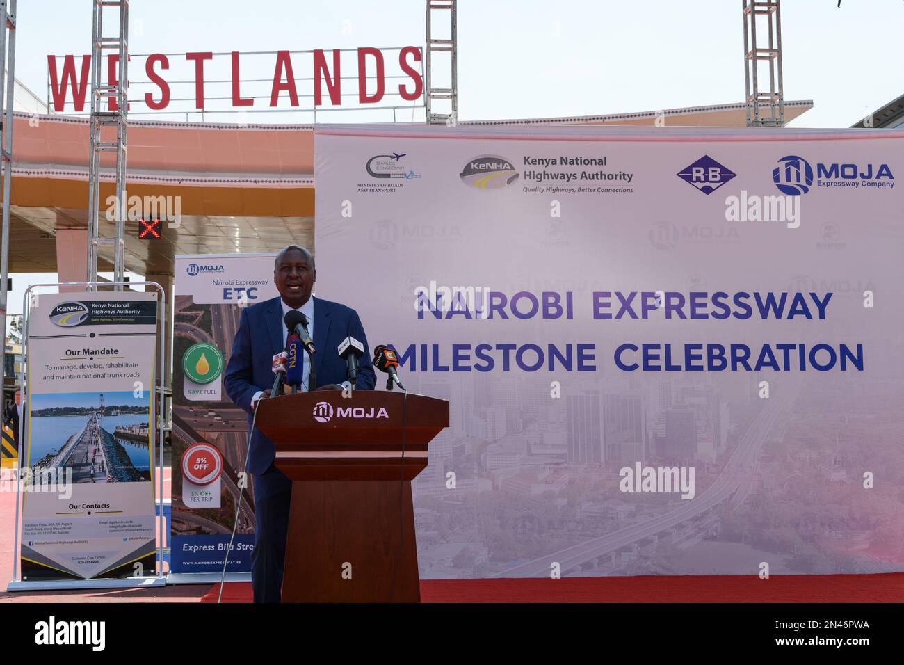 Nairobi, Kenya. 7th Feb, 2023. Joseph Mbugua, the Principal Secretary ...