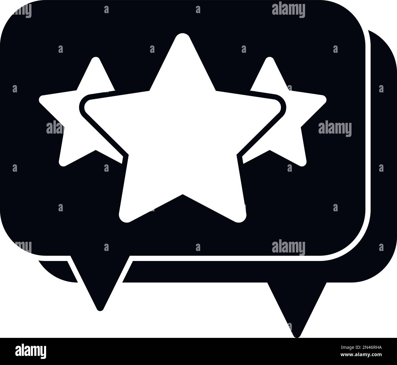 Chat brand icon simple vector. Social media. Online client Stock Vector ...