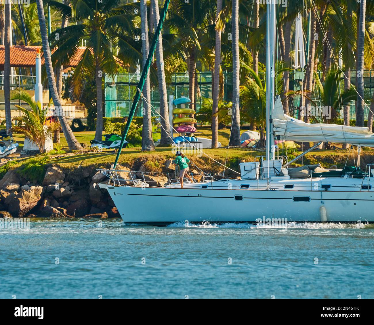 Retirement reflections retirement sailboat sailing hi-res stock ...