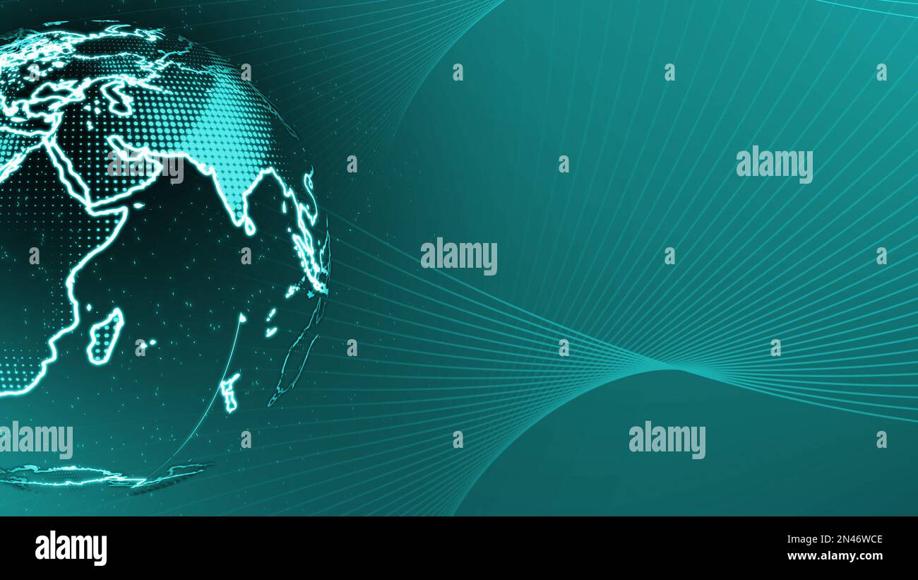 Animation colorful world map hi-res stock photography and images - Alamy