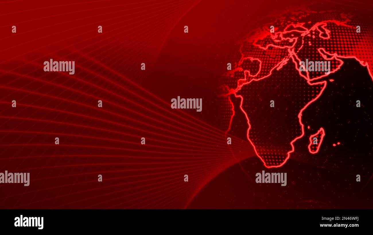 Techy earth map globe. Abstract colorful particles earth globe Stock ...