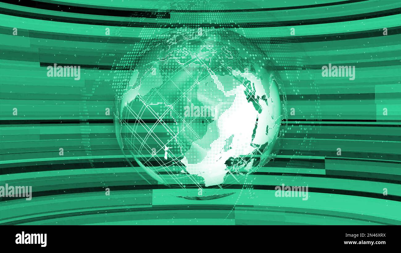 Techy earth map globe. Abstract colorful particles earth globe Stock ...