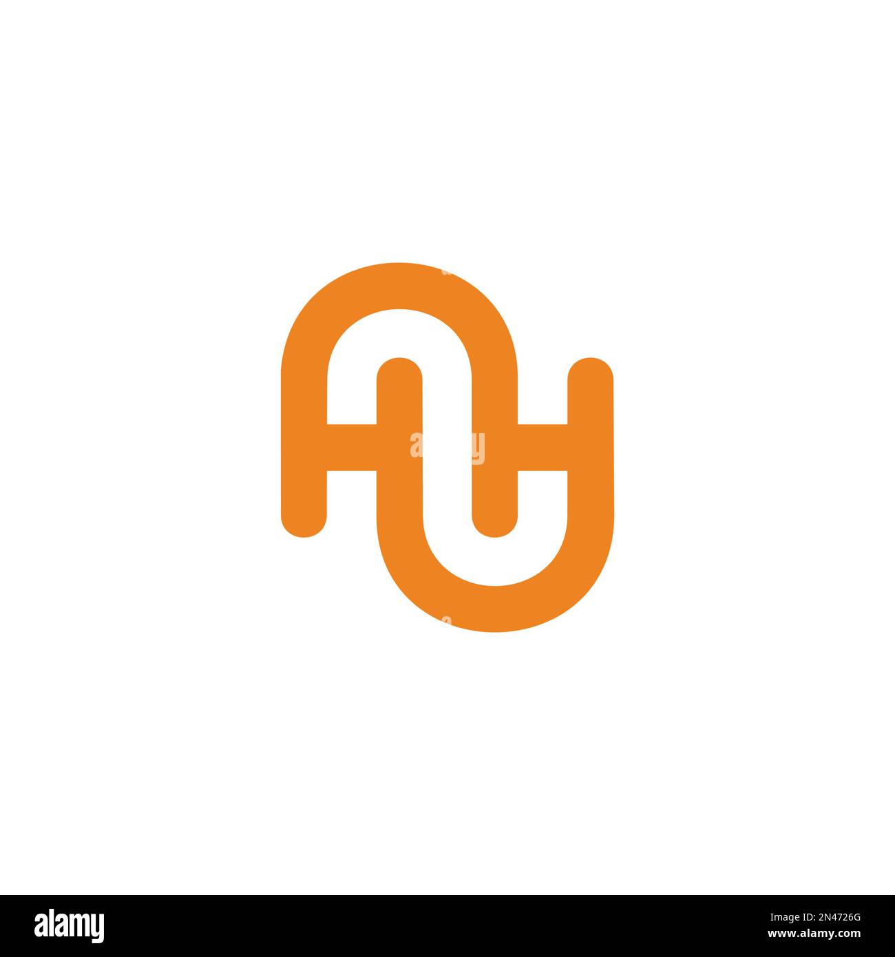 letter hh happy smile design logo vector Stock Vector Image & Art - Alamy