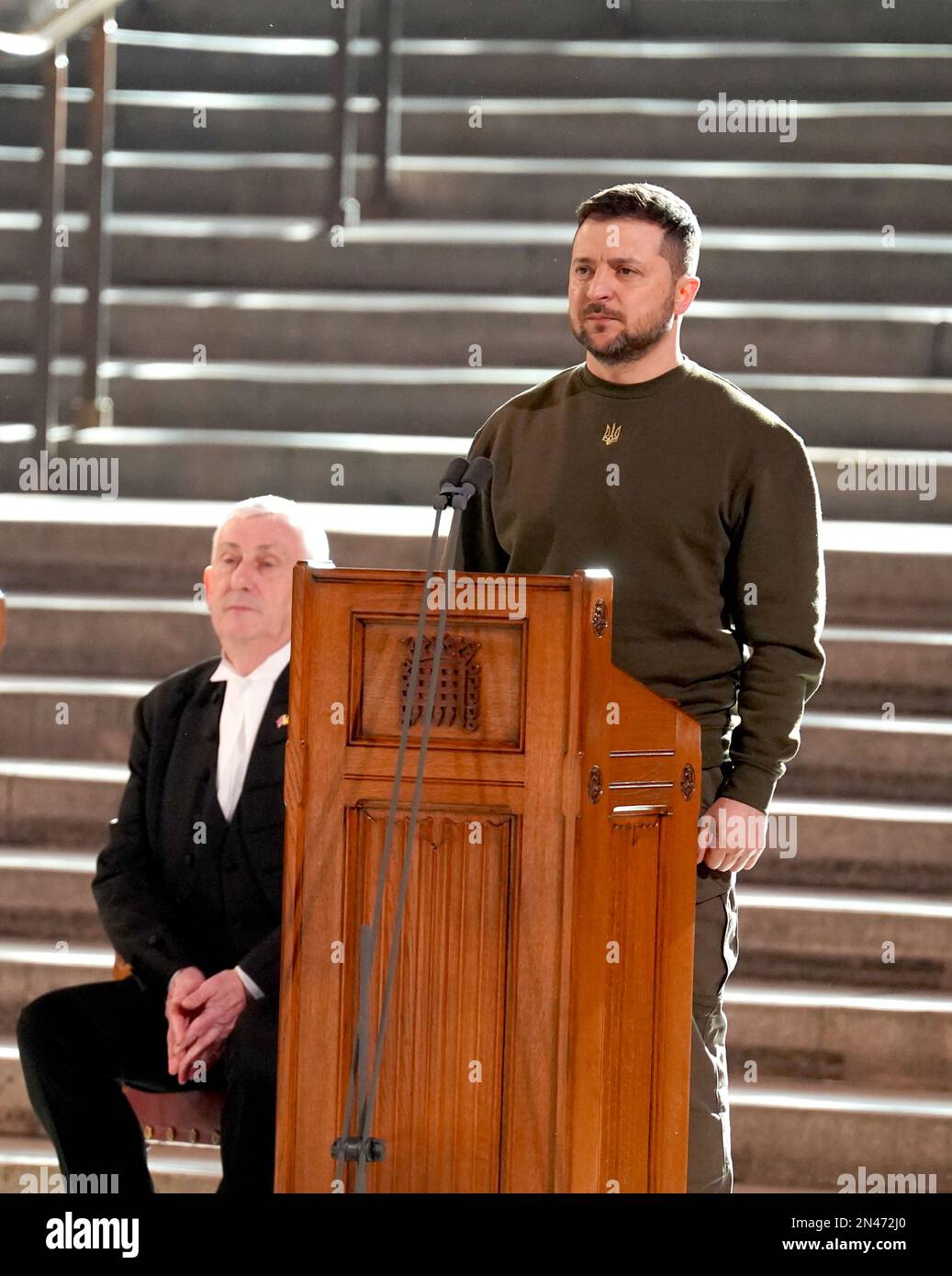 Zelensky westminster hall hi-res stock photography and images - Alamy