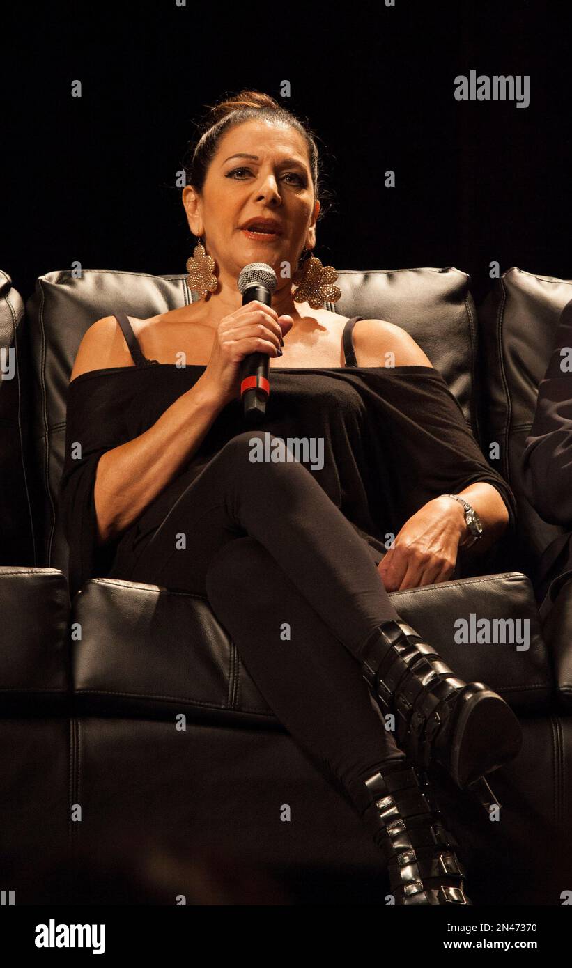 Actress Martina Sirtis during the Star Trek: The Next Generation Reunion Event at the Rosemont ...