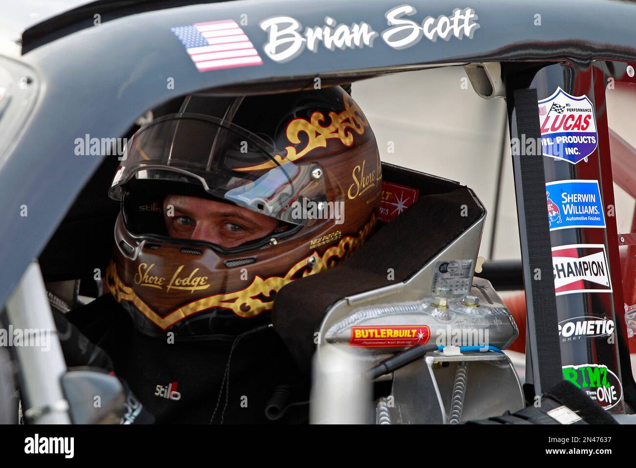 Race Car Driver Brian Scott