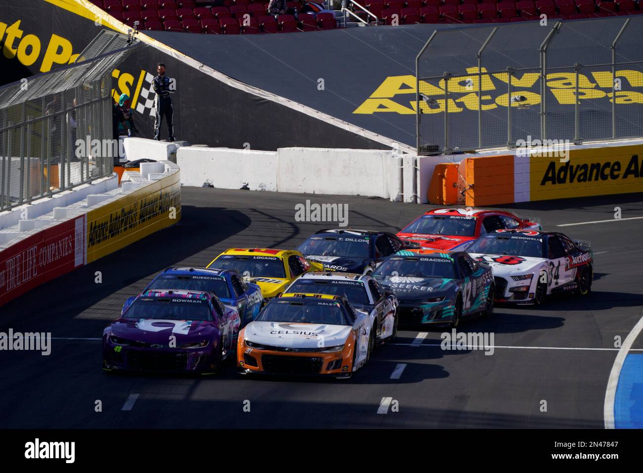 Los Angeles Memorial Coliseum plays host to the NASCAR Cup Series for ...