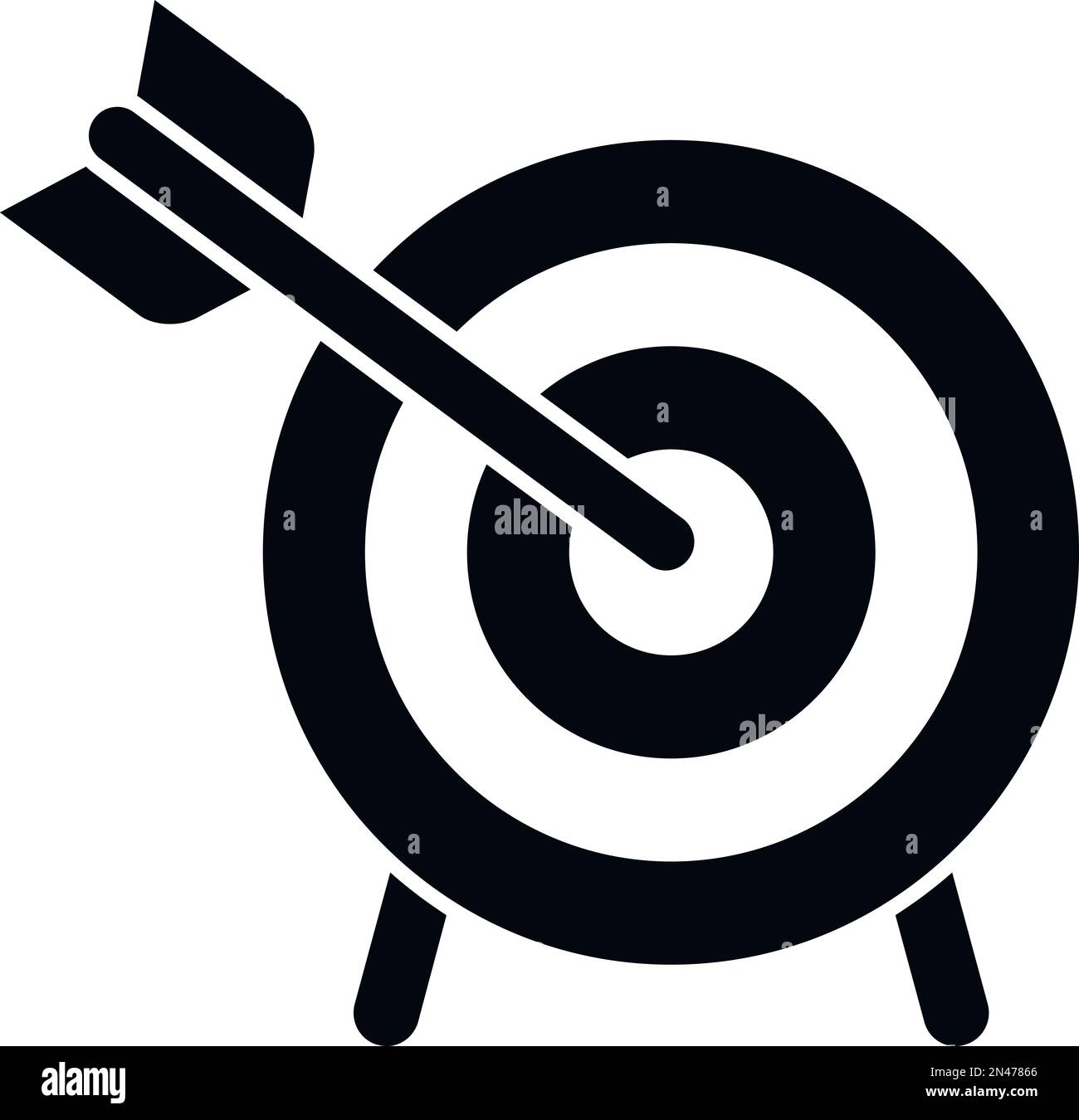 Target Value Icon Simple Vector Core Purpose Company Culture Stock Vector Image And Art Alamy