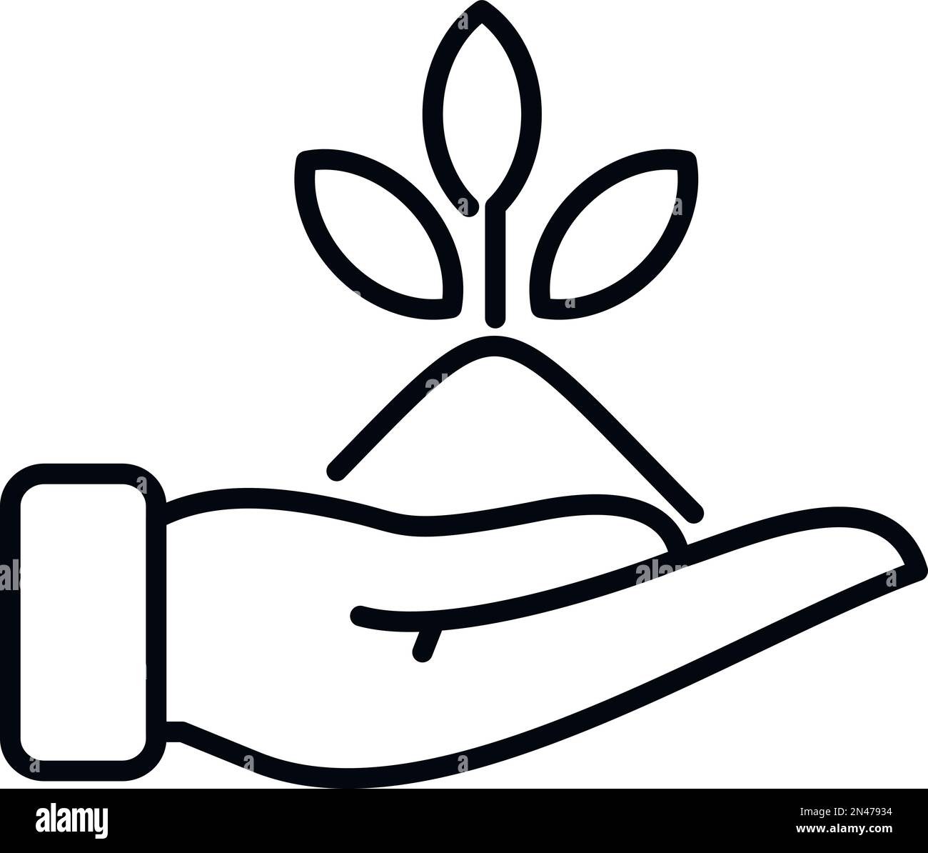 Care values icon outline vector. Core value. Corporate vision Stock ...