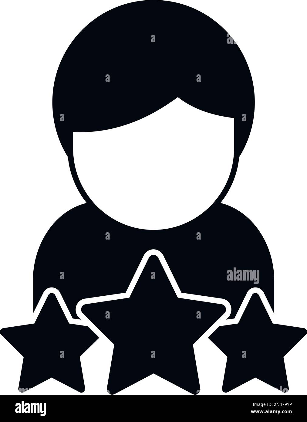 Trust manager icon simple vector. Core value. Social company Stock ...