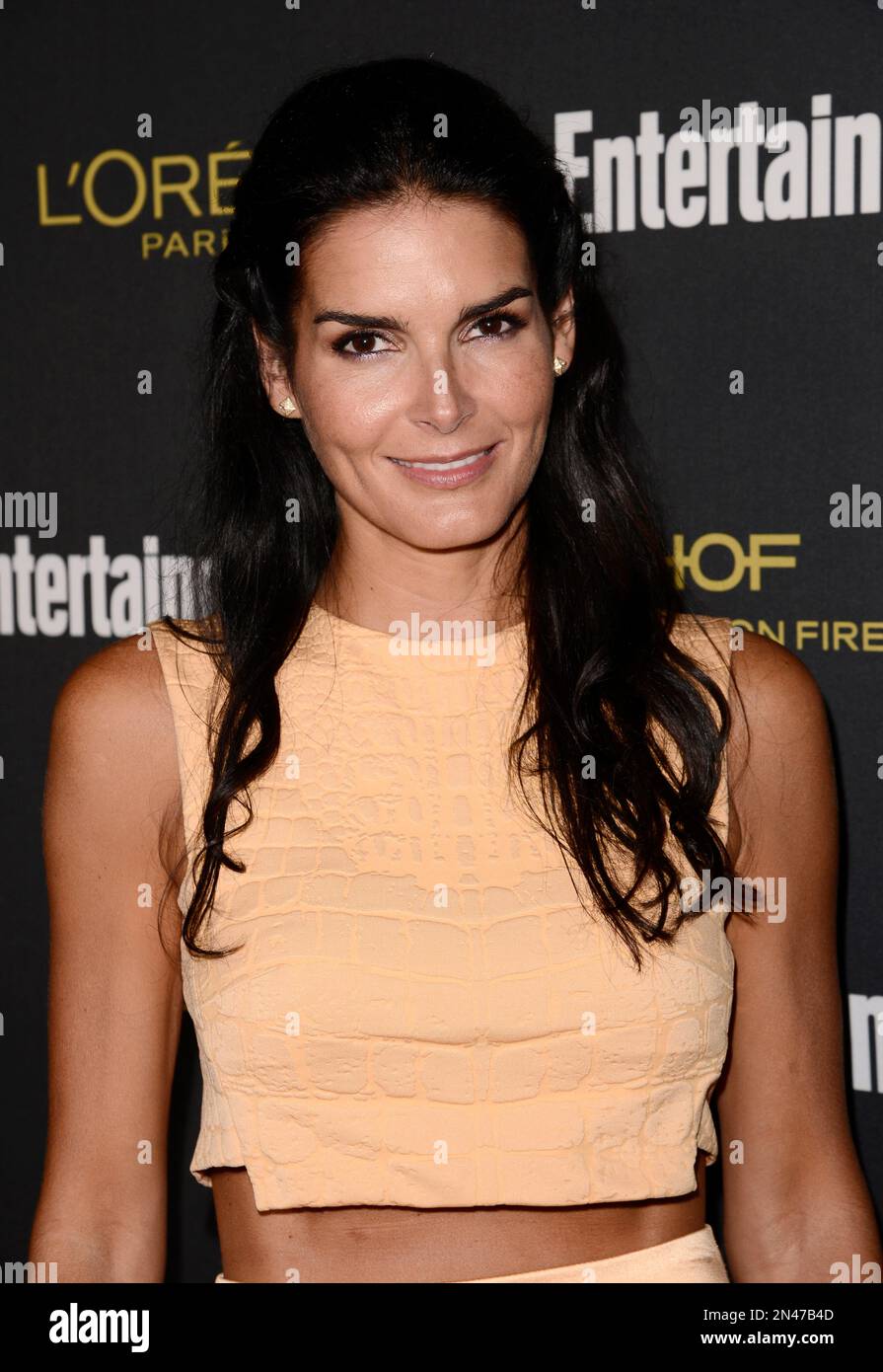 Angie Harmon arrives at Entertainment Weekly’s Pre-Emmy Party sponsored ...