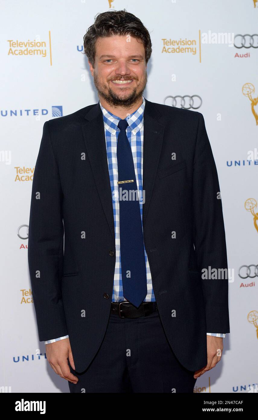 Actor Matt Jones arrives at the Television Academy's 66th Emmy Awards ...